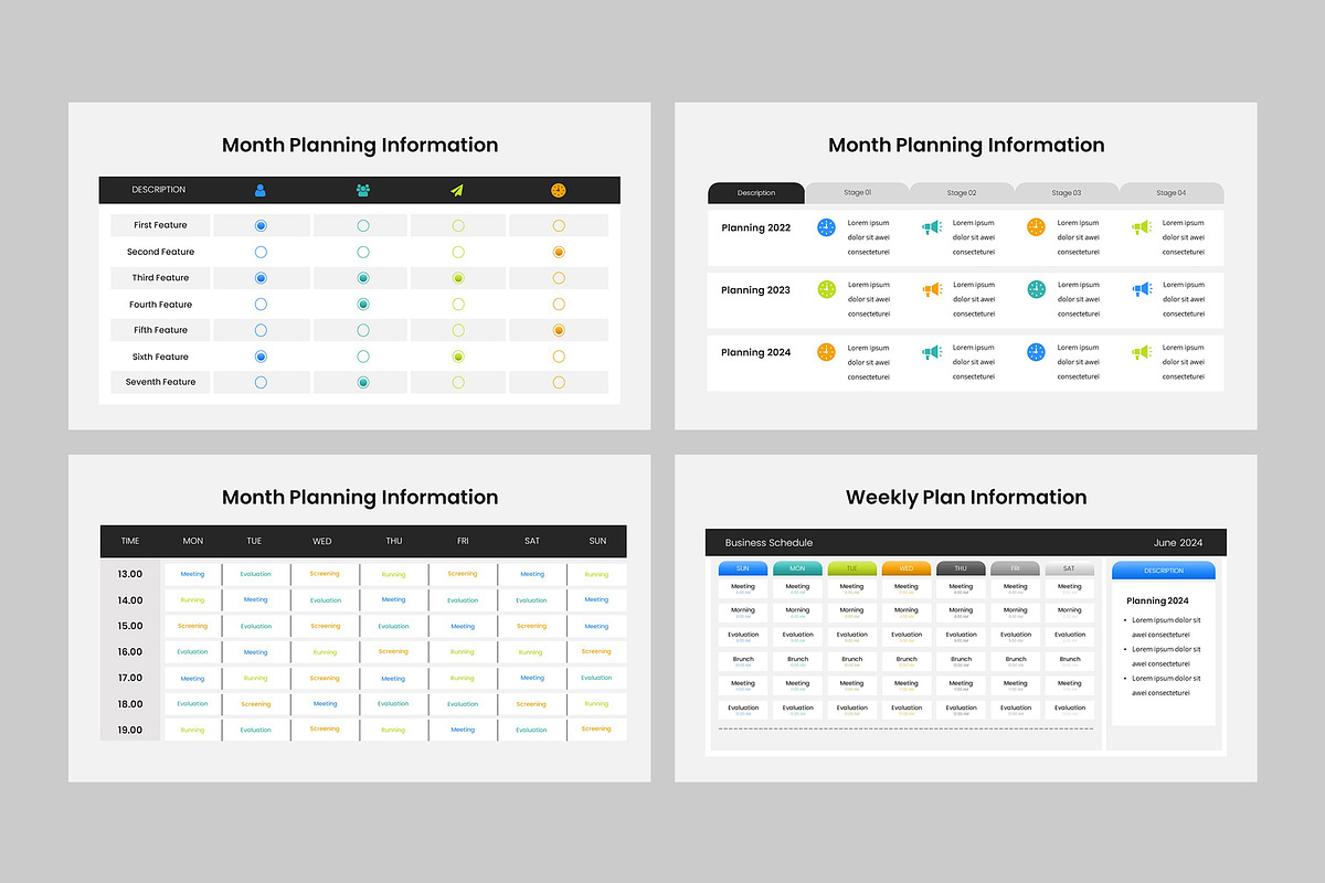 Data Table Infographic Google Slides, a Presentation Template by rgbryand