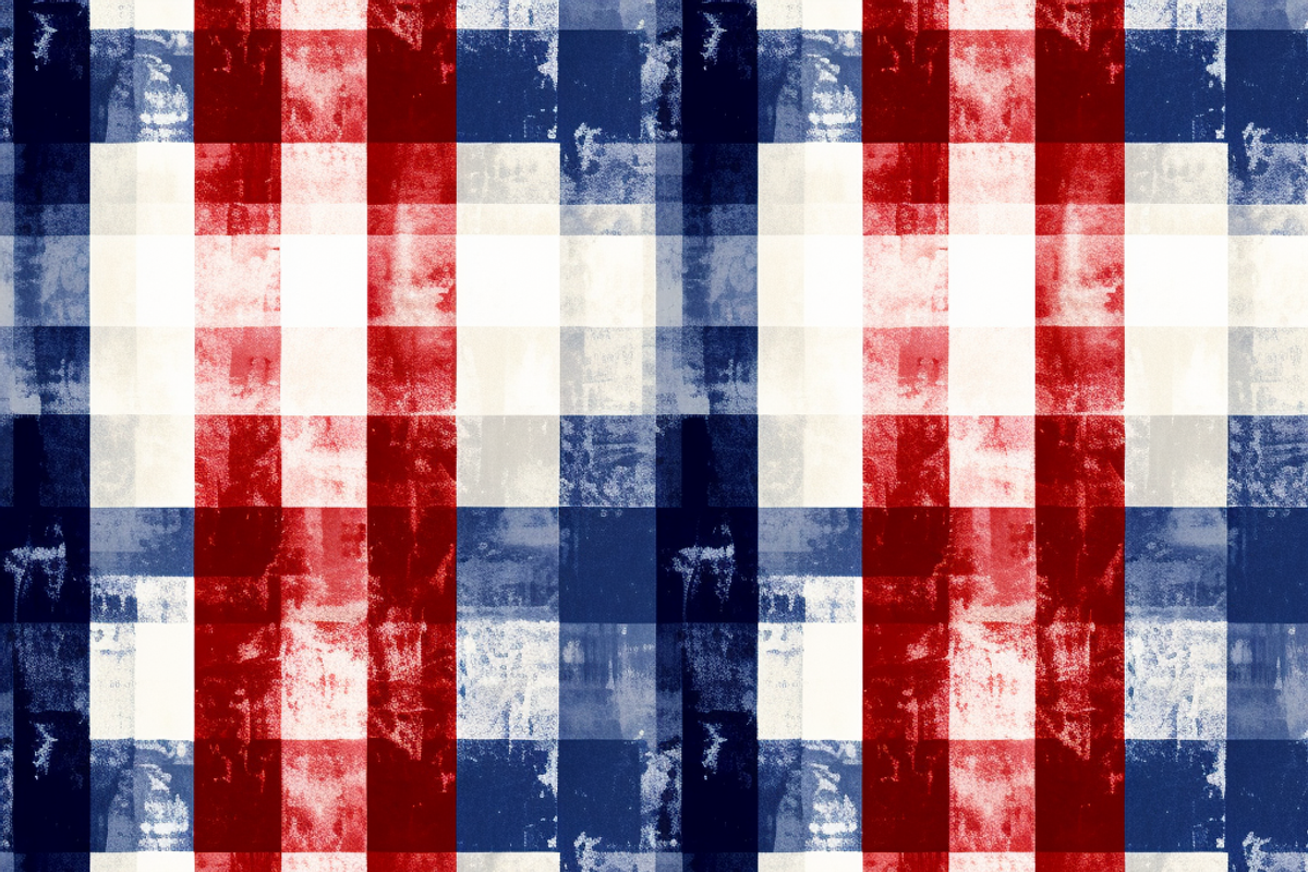 USA Patriotic Plaid