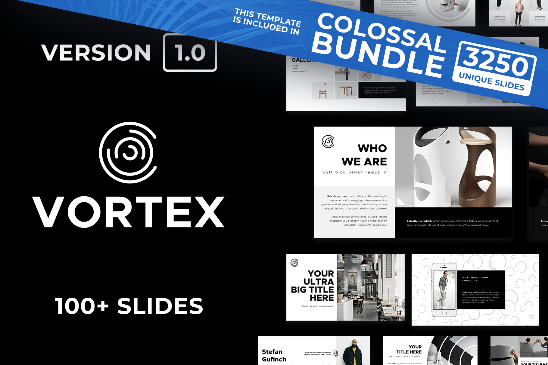 Vortex Powerpoint Template & Slides | Creative Market