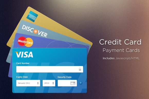 Beautiful Credit Card Inputs (Coded), a Templates & Theme by Run&Fly