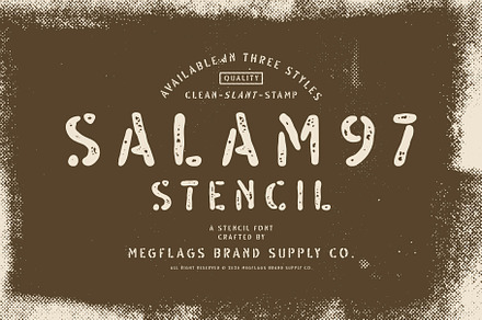 Soerip, a Font by Megflags