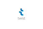 Twist Logo, a Branding & Logo Template by armedialabs