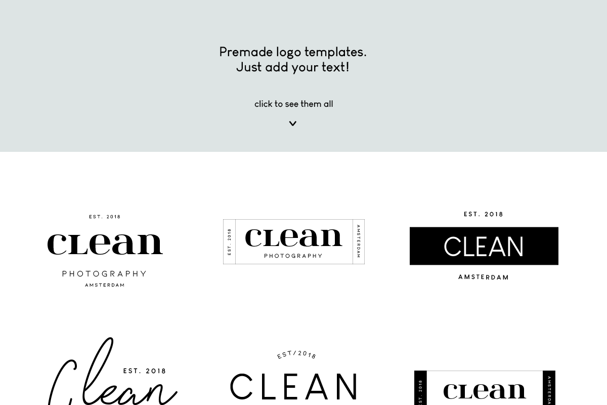 Clean - High End Logos Pack, a Branding & Logo Template by Studio c/McQ