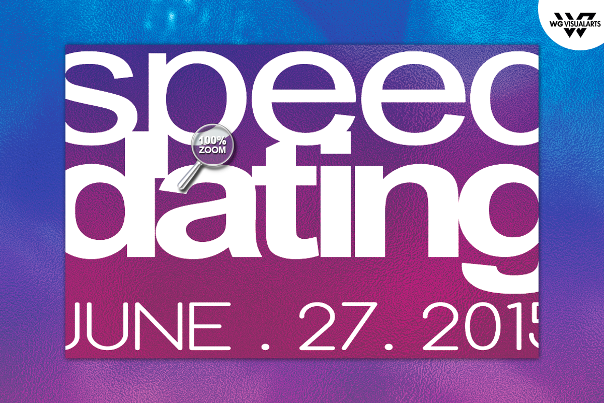 3in1 SPEED DATING Flyer Template, a Flyer Template by WG DESIGN