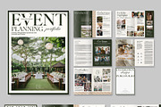 Event Planner Portfolio Template, a Brochure Template by BrandPacks