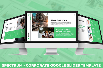 Spectrum - Corporate Powerpoint, a Presentation Template by SlideFactory