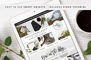 Green + Minimal Tablet Mockup Bundle, an iPad Mockup by WhiteIvy ...