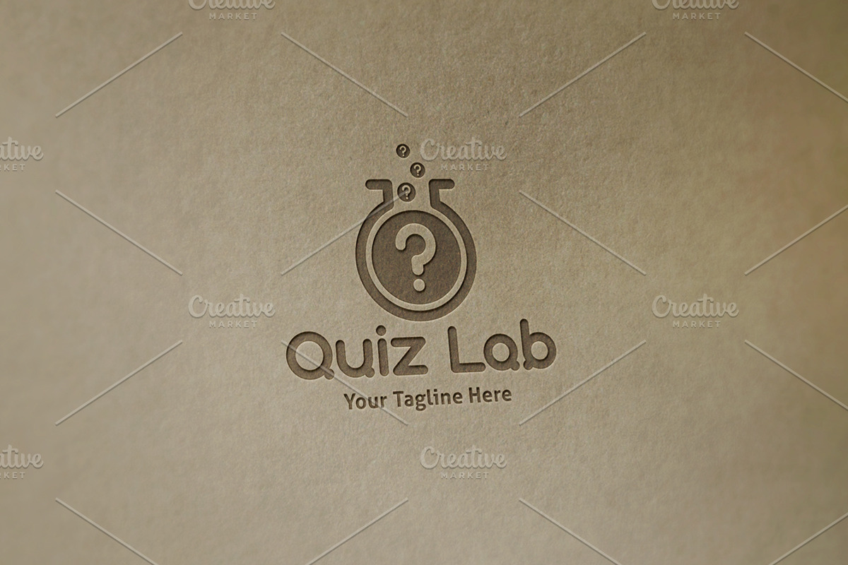 Quiz Lab Logo, a Branding & Logo Template by Martin-Jamez