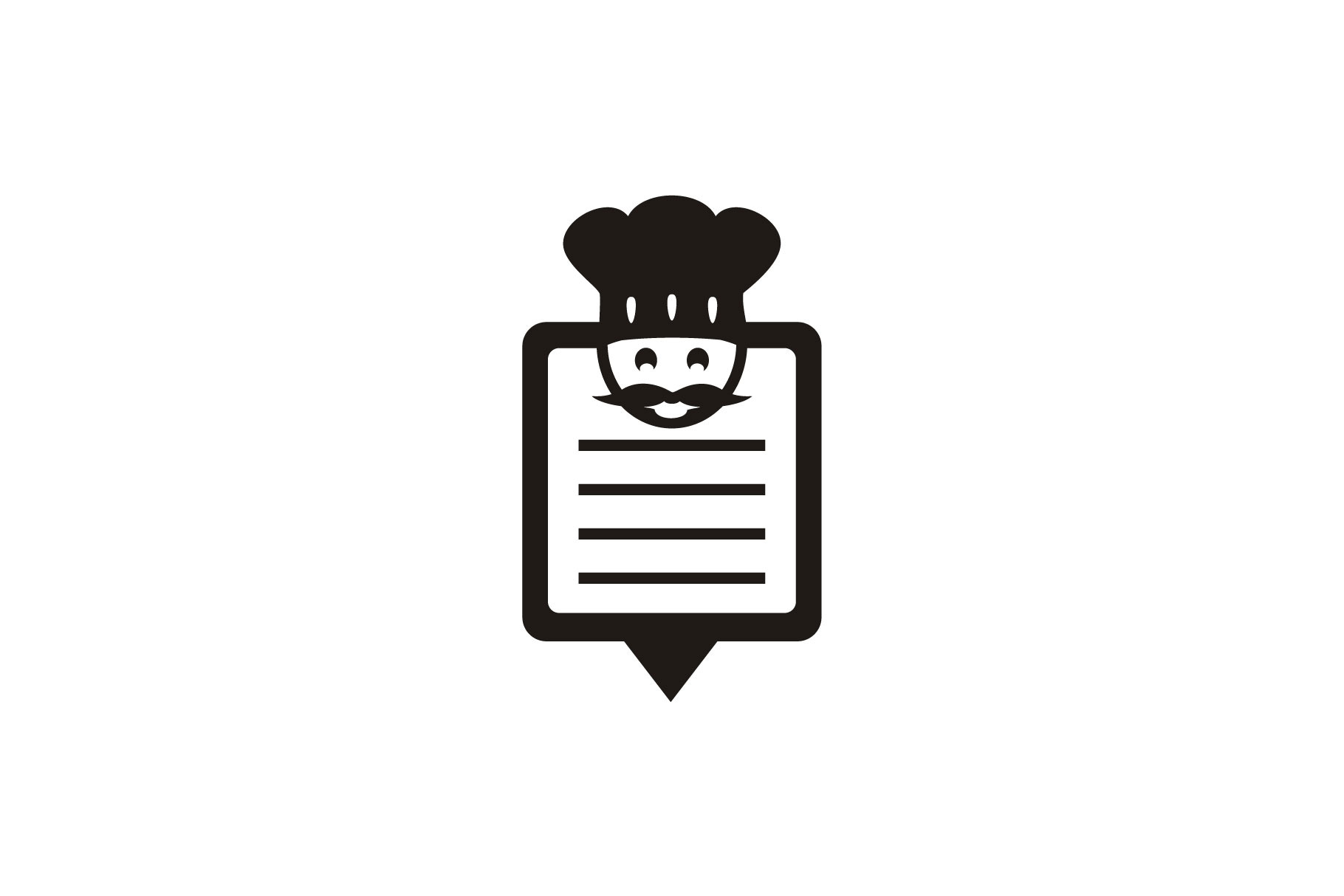 Chef Recipe / Restaurant Menu logo, a Branding & Logo Template by Enola99d