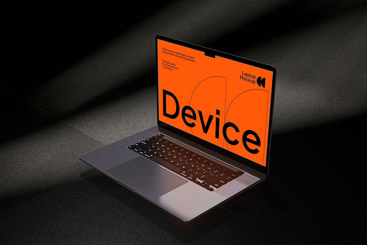 Laptop Mockup, a Mac Mockup by Permadi Creative