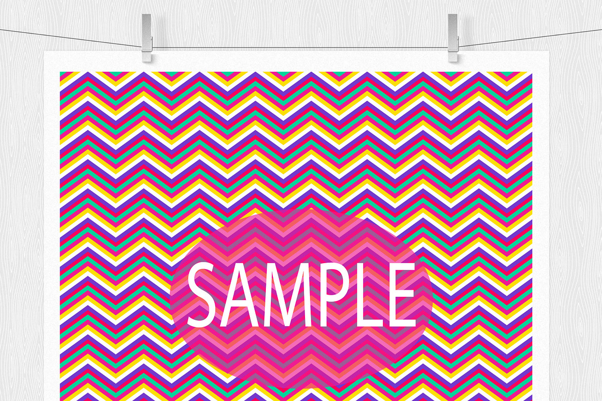 Bright Digital Paper Patterns, a Pattern Graphic by Leska's Digitals