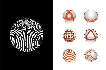 Sphere Logo Set 1, a Branding & Logo Template by kloroform