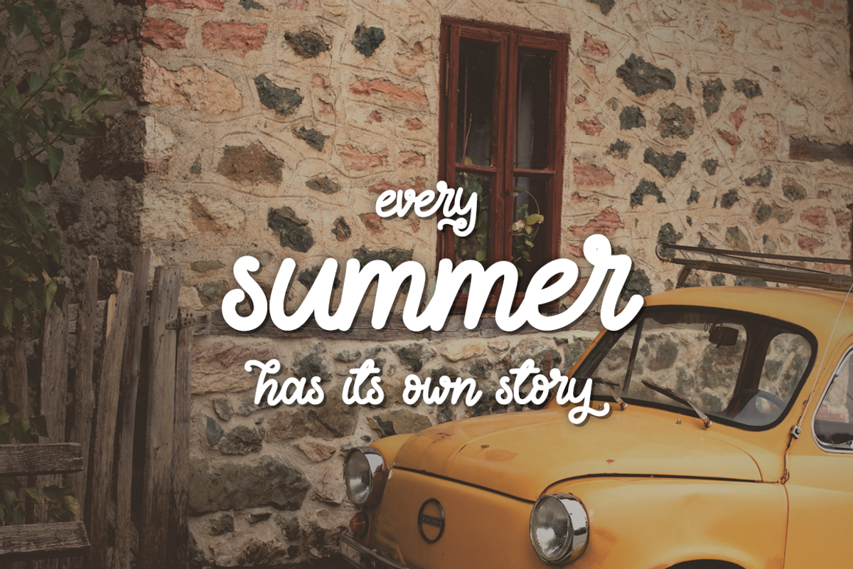 Strawberry - Fresh & Juicy Script, a Script Font by Junik Studio ...