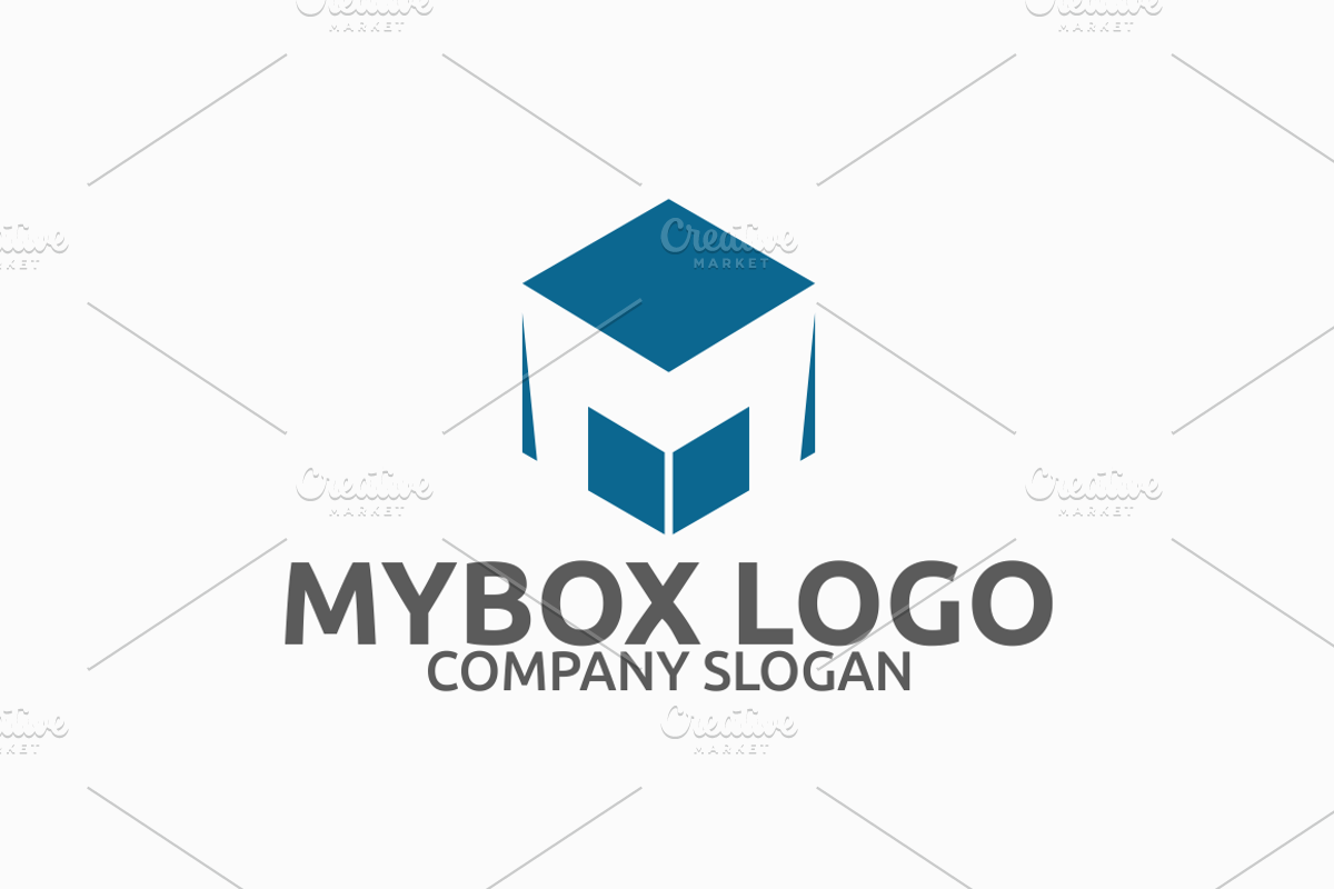 My Box - M Logo, a Branding & Logo Template by Brandlogo