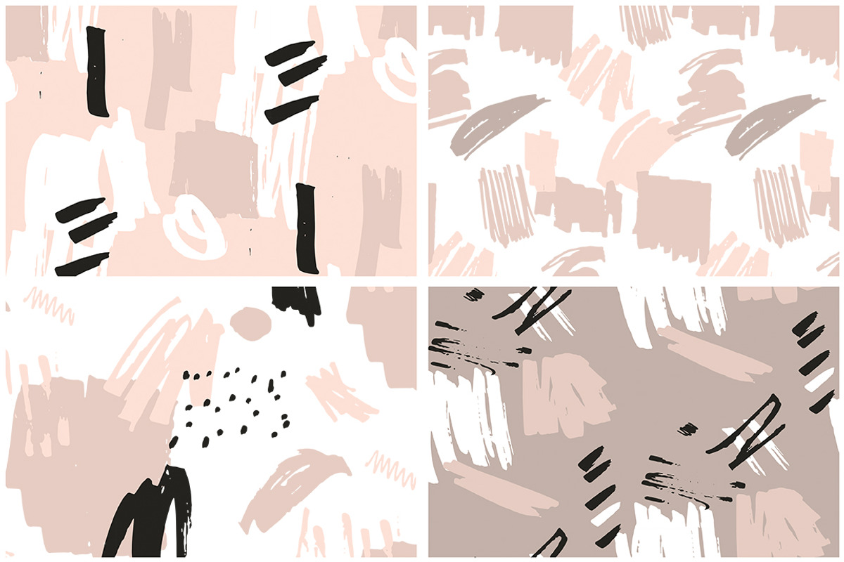 Blush Crush Patterns & Templates, a Pattern Graphic by Youandigraphics