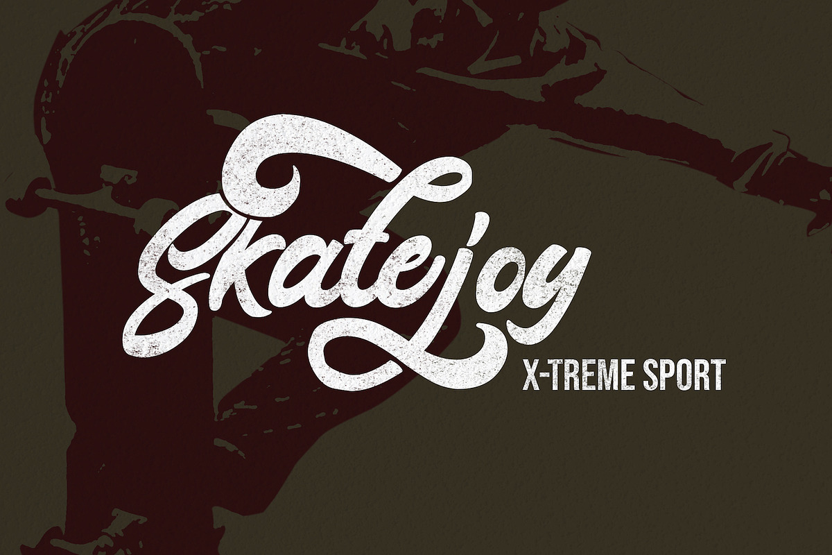 Montages - Retro Bold Script Font, a Script Font by StringLabs