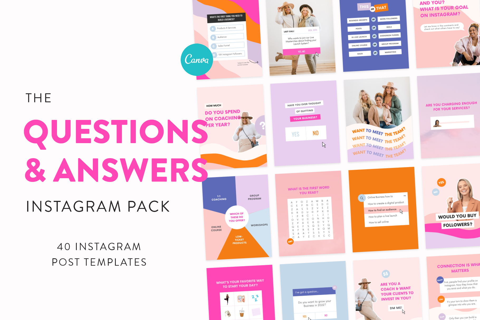 Questions & Answers Instagram Posts