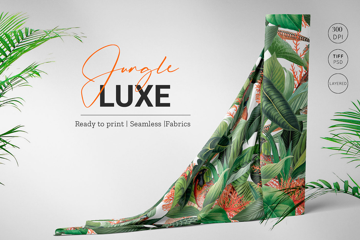 Luxury Tropical print patterns