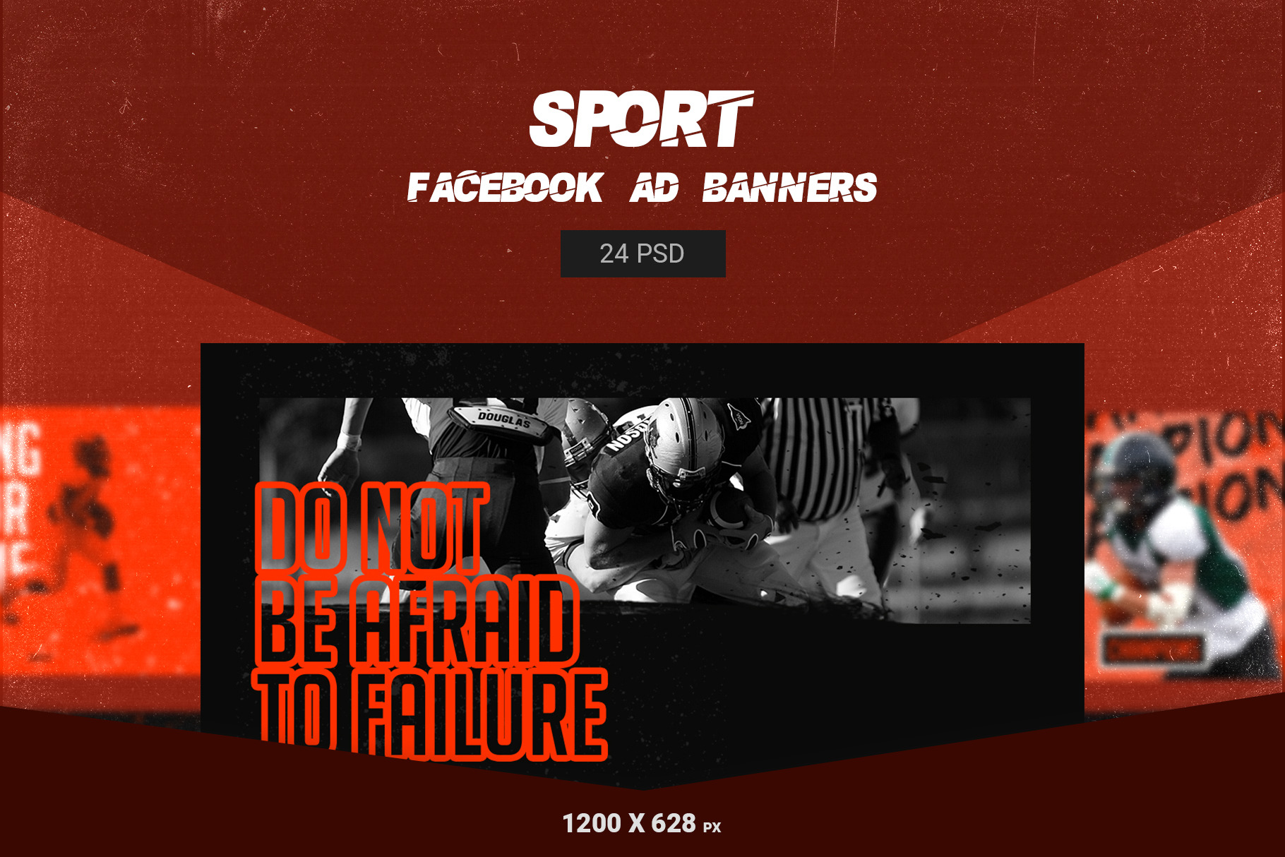 Sport Facebook Ads Banners, a Social Media Template by Azruca