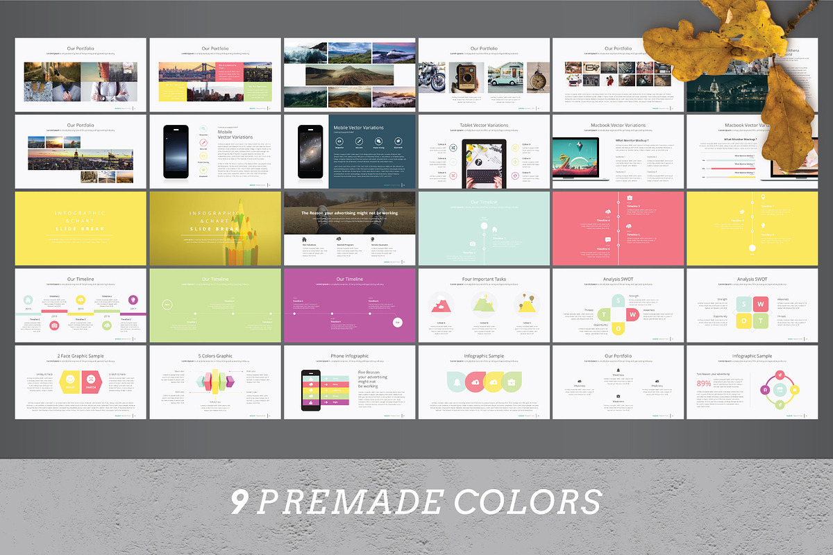 Massive Presentation Template, a Presentation Template by Rystudio