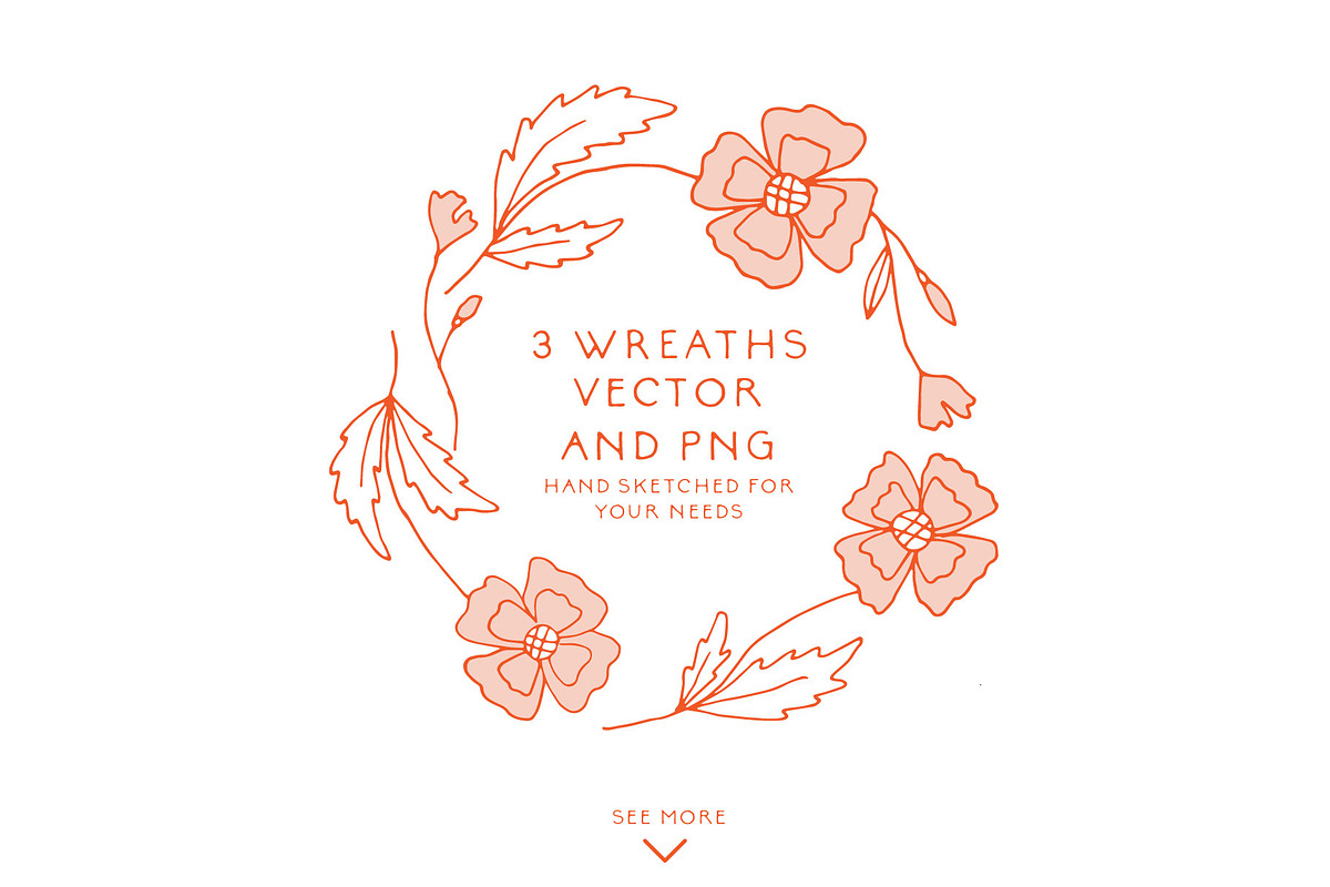 Ditsy Flower Patterns, an Illustration by Emma Make