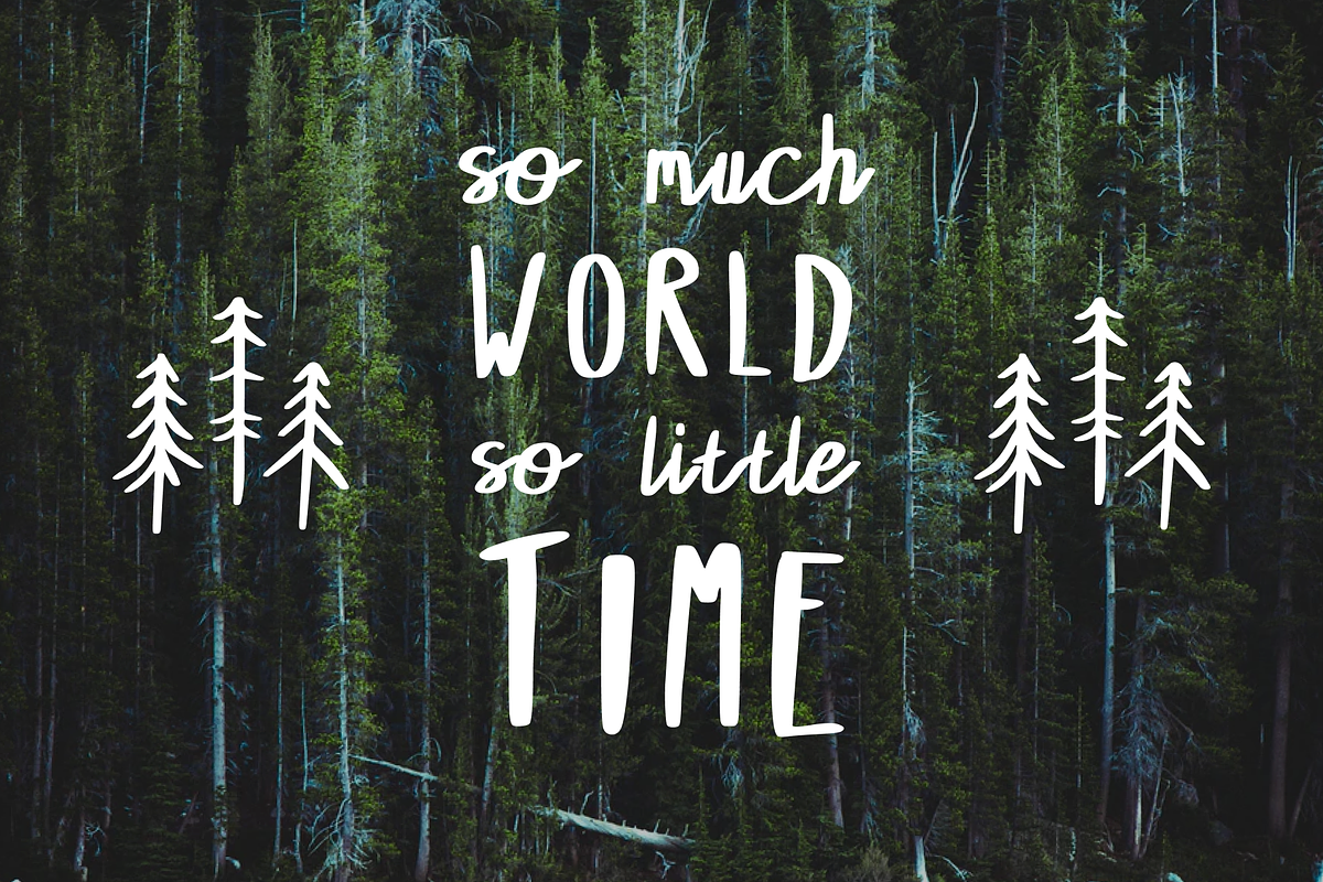 Ventura: Outdoor Adventure Font Duo, a Script Font by Delightful Design