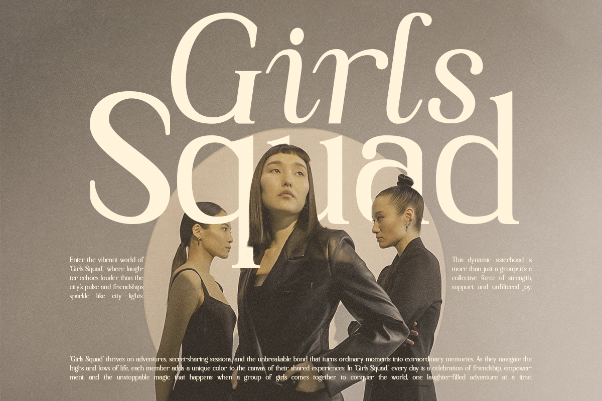 Editor Gifted - Nineties Font, a Serif Font by Pandeka Studio