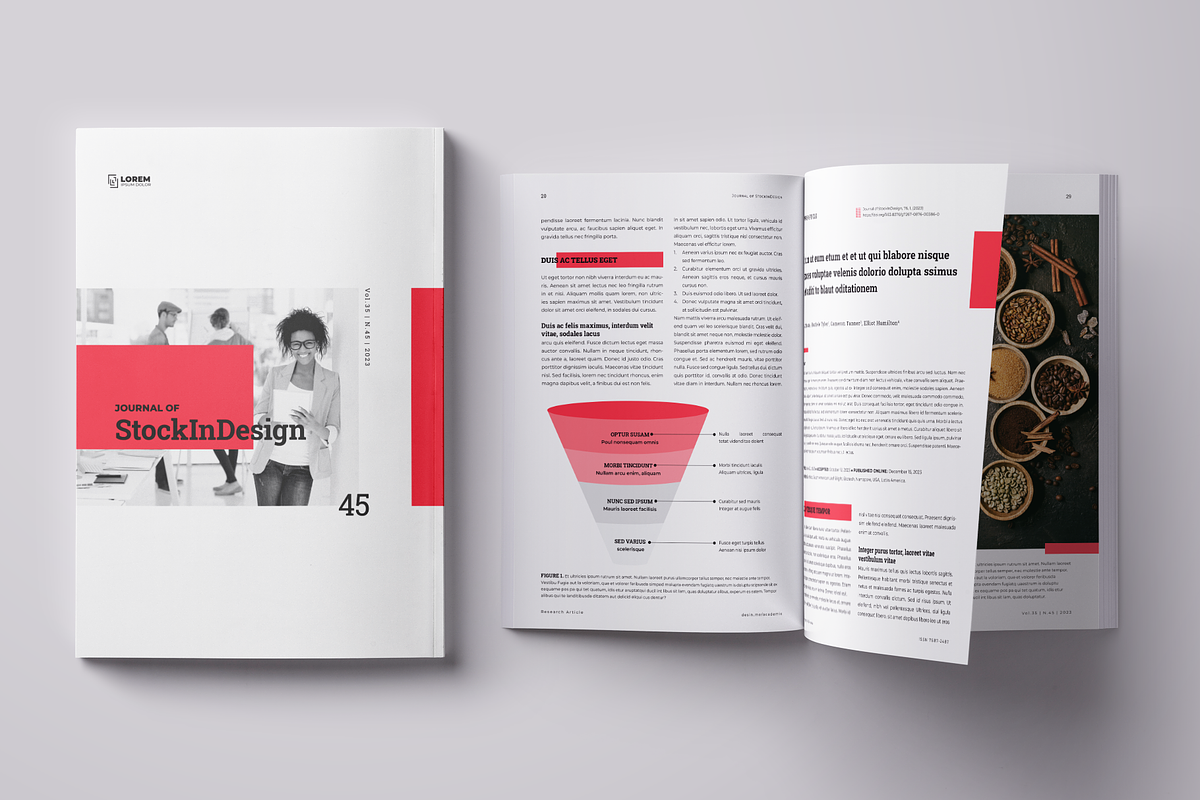 Academic Journal Template in Adobe InDesign