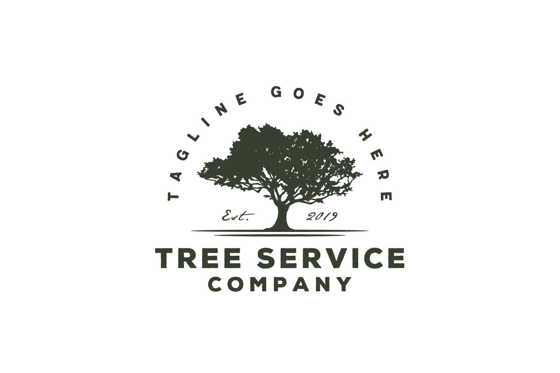 Tree service / landscape logo design, a Branding & Logo Template by ...