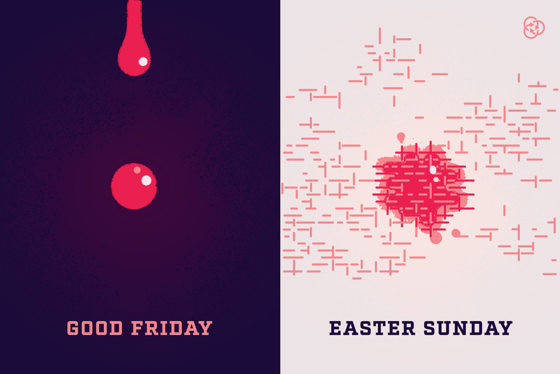 Good Friday & Easter Sermon Kit, a Flyer Template by Stewardship Supplies