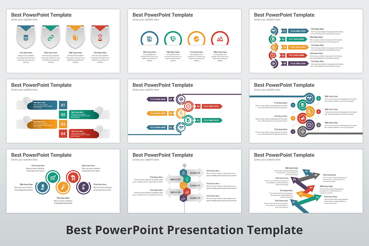 Best PowerPoint Template, a Presentation Template by GraphicStan