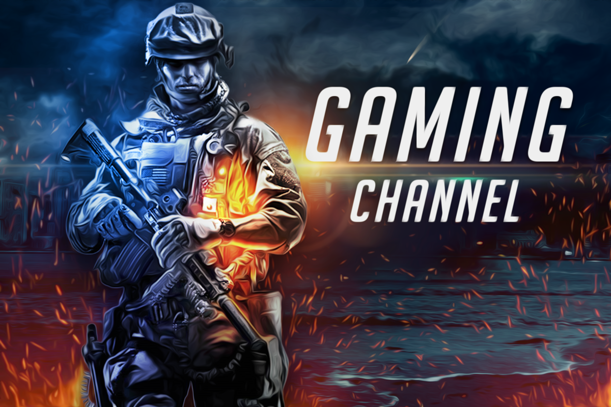 Youtube Gaming Channel Art, a Social Media Template by Jaisivakumar