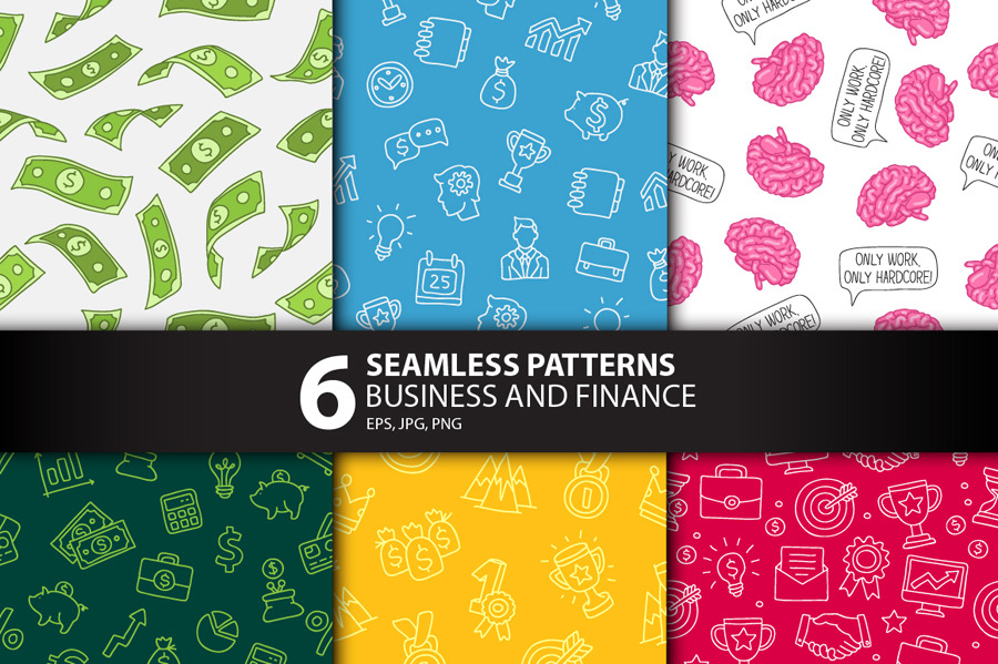 Business & Finance. Patterns, a Pattern Graphic by chekart