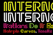 Interno, a Font by Wordshape