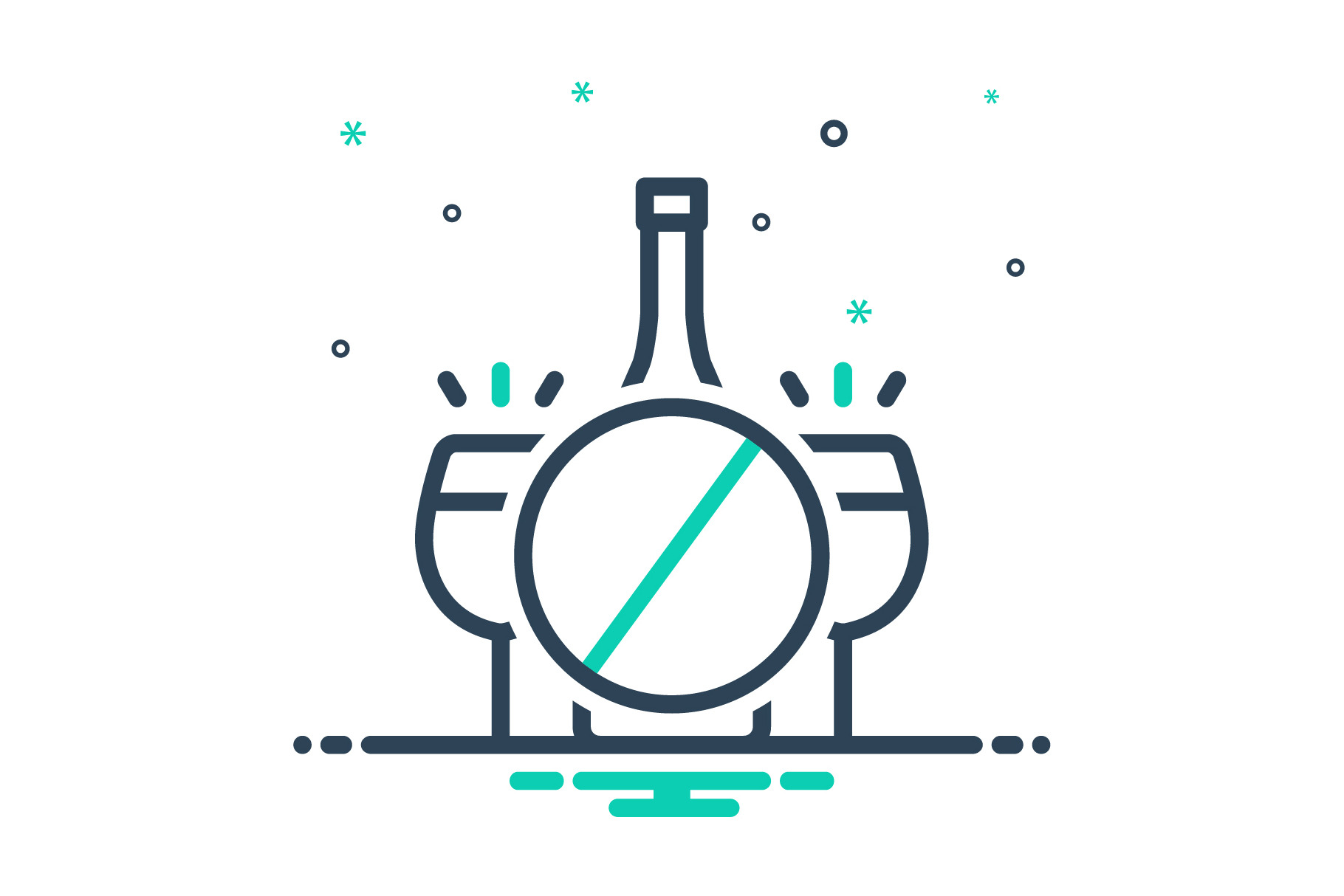 Inhibition prohibition icon, an Icon by Creative priyanka