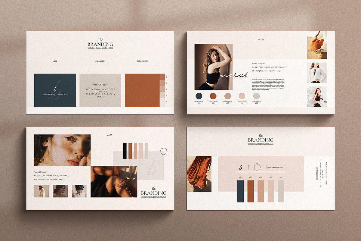 Brand Sheets Presentation Template, a Presentation Template by ...