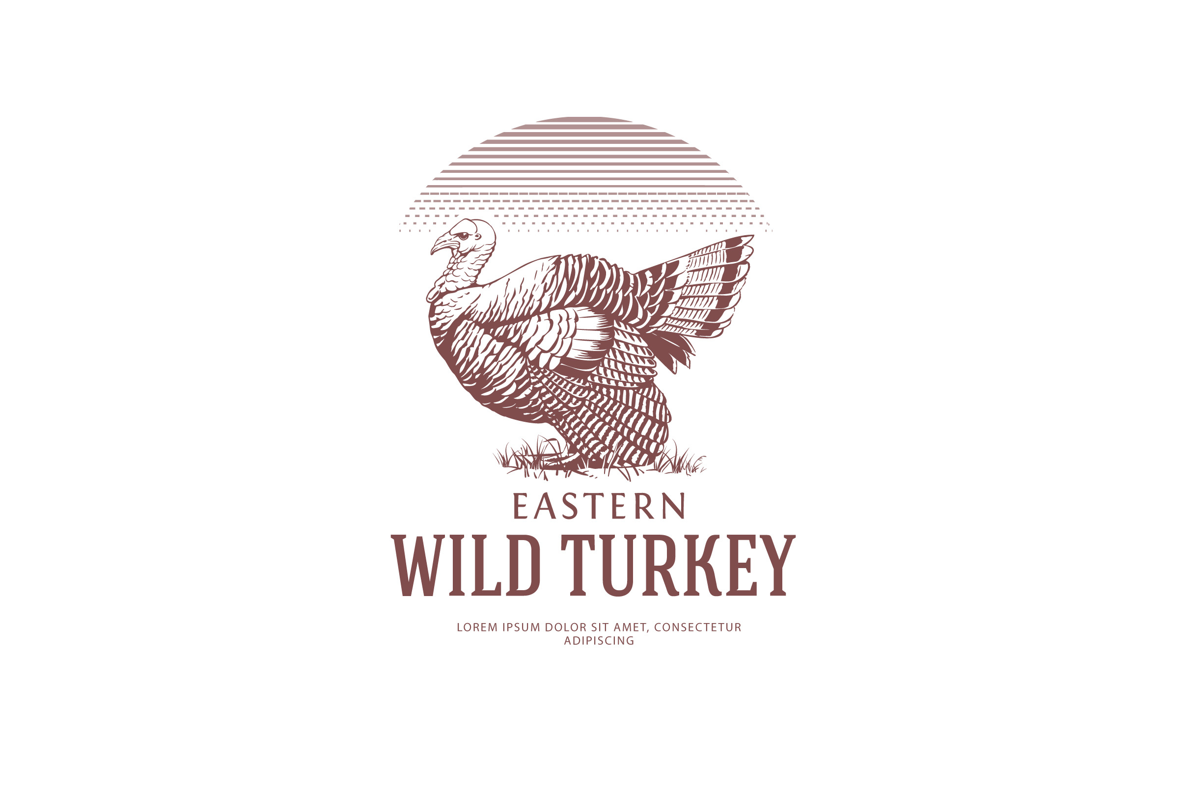 Vintage Turkey Bird Logo, a Branding & Logo Template by vatesdesign