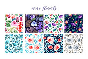 Seamless watercolor patterns, a Pattern Graphic by Anya-D