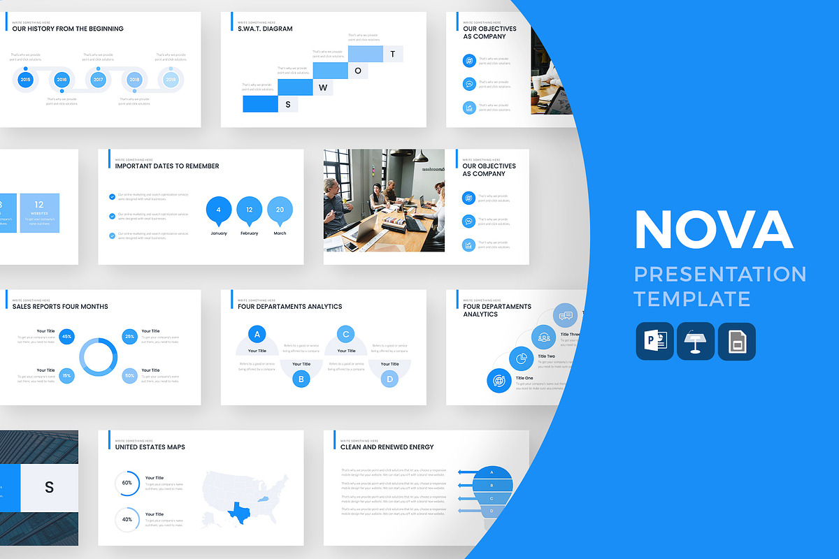 PHOENIX Presentation Bundle, a Presentation Template by slidequest