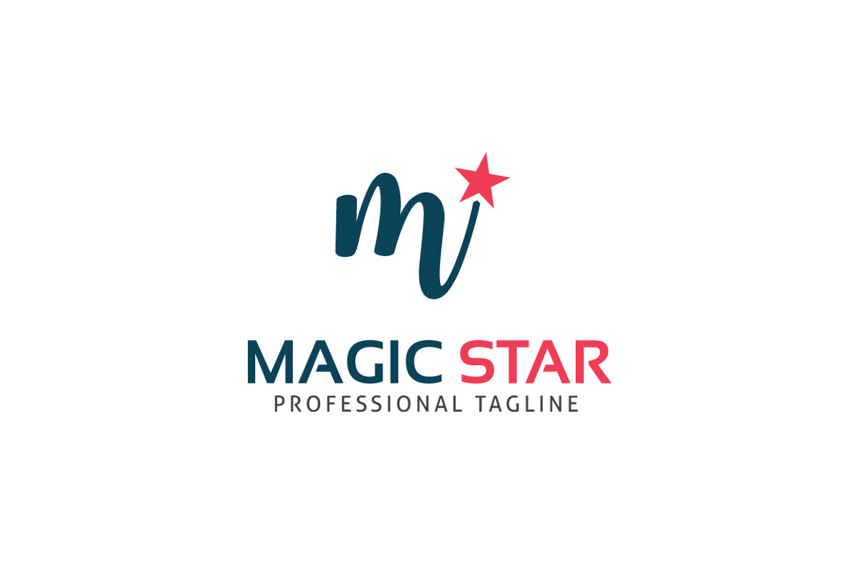 Magic Star Logo Template, a Branding & Logo Template by Logo20