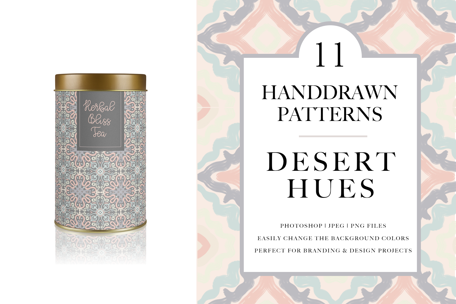 Desert Hues Seamless Pattern Pack | Graphic Patterns ~ Creative Market
