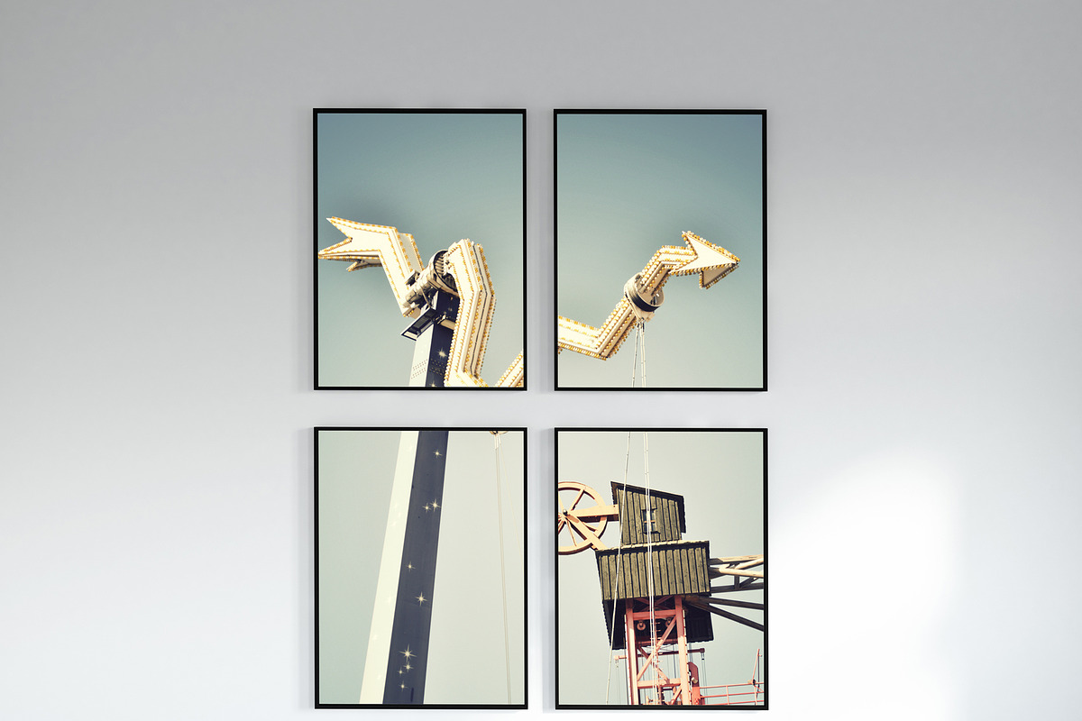 4 Frame mockup, a Presentation Template by Allstock