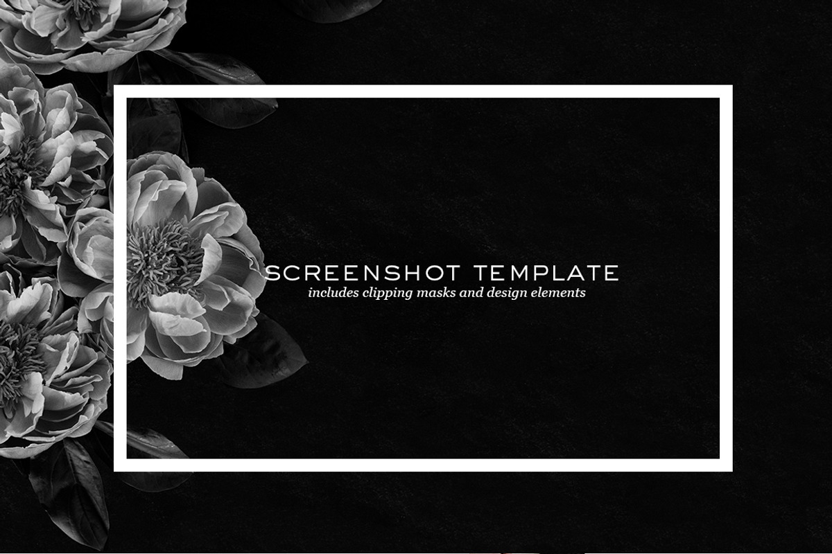 PSD | Creative Screenshot Templates, a Presentation Template by THE ...