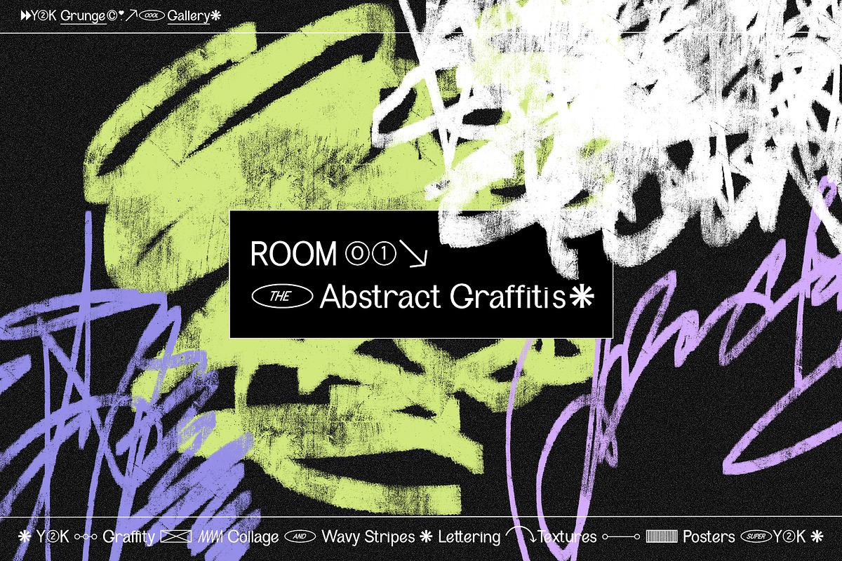 Y2K Grunge Gallery: Graffiti & Collage