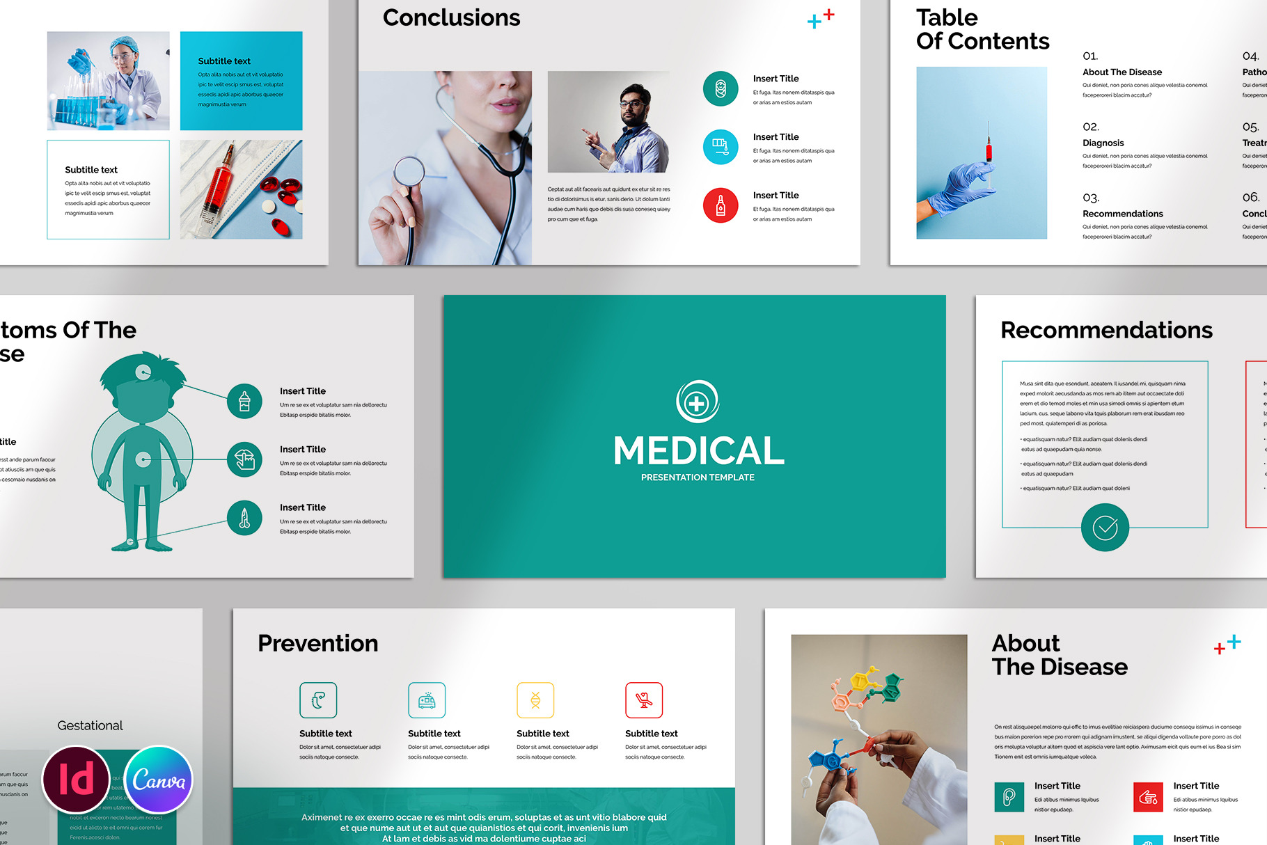 Medical Presentation Template, a Presentation Template by TemplatesForest