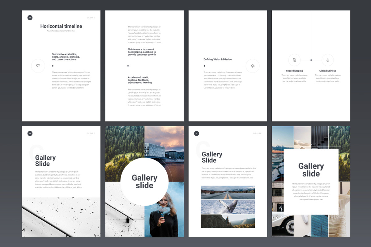 A4 | Desire PowerPoint Template, a Presentation Template by Vladislav ...