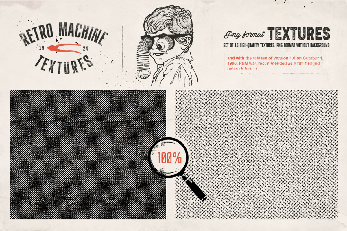 Retro Set, a Texture Graphic by Retro Machine