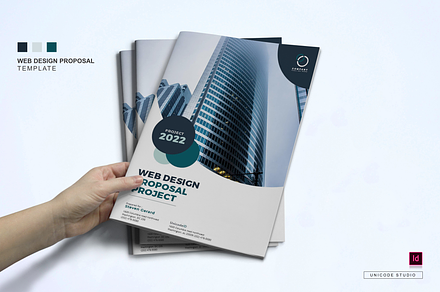 Proposal File Template | Brochure Templates ~ Creative Market