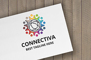 Connectiva Logo, a Branding & Logo Template by Design_Planet