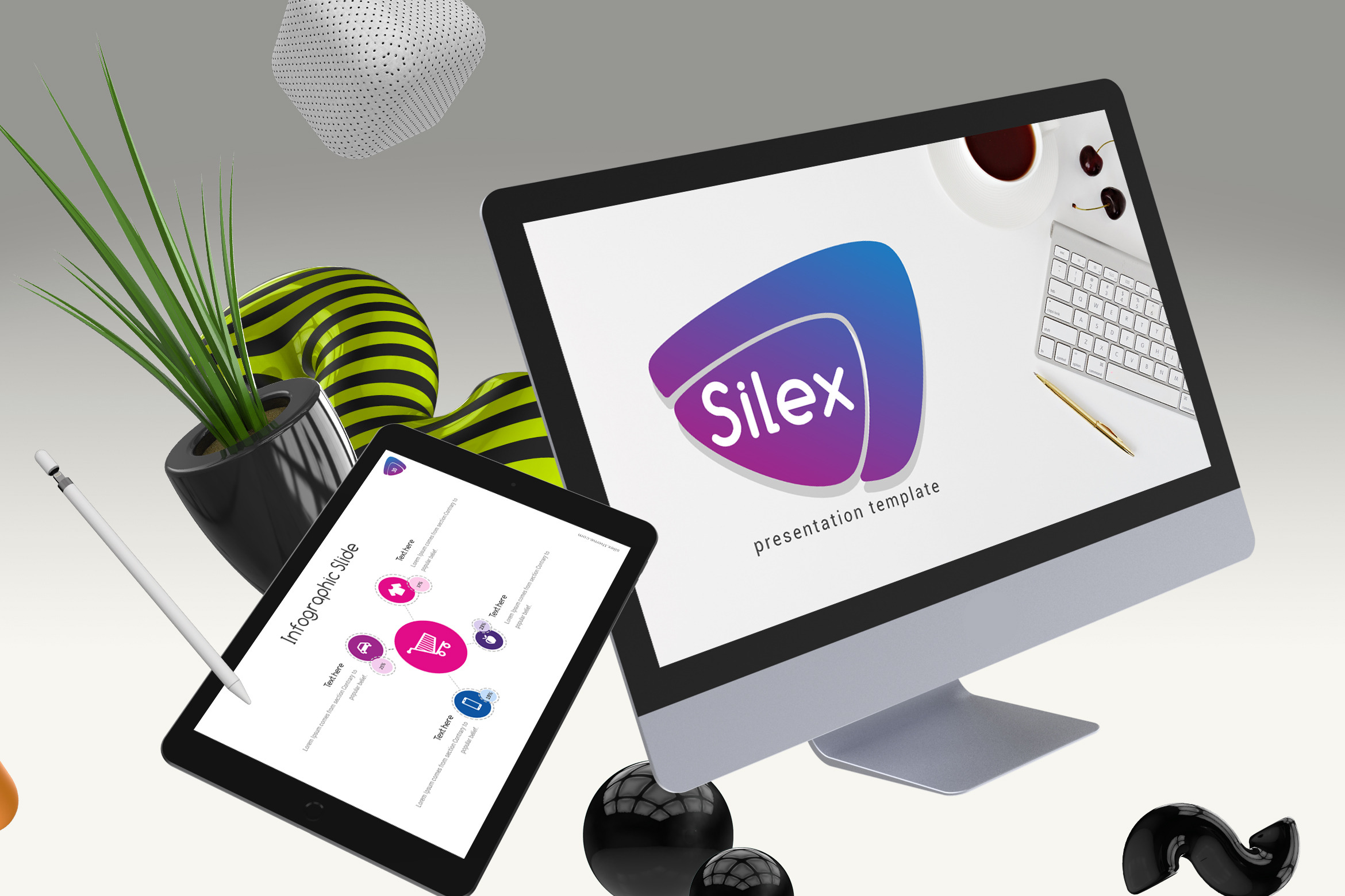 Silex - Powerpoint Template, a Presentation Template by inspirasign